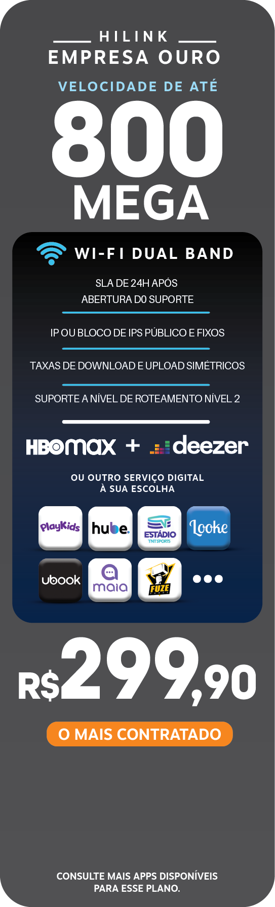 Planos Fibra + Wifi – Hilink